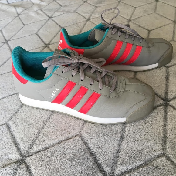 adidas | Shoes | Adidas Samoa Greyhot Pink Shoes | Poshmark